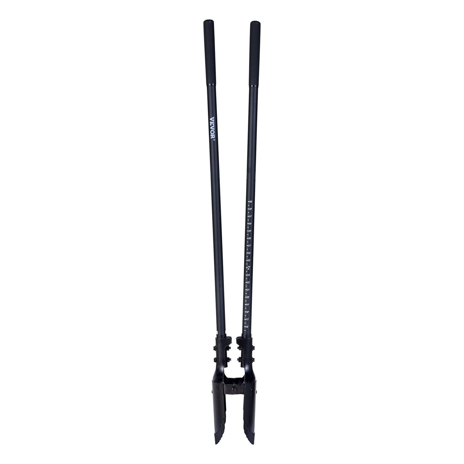 Post Hole Digger with Fiberglass Handle Scale Markings 57.5" Manual ...